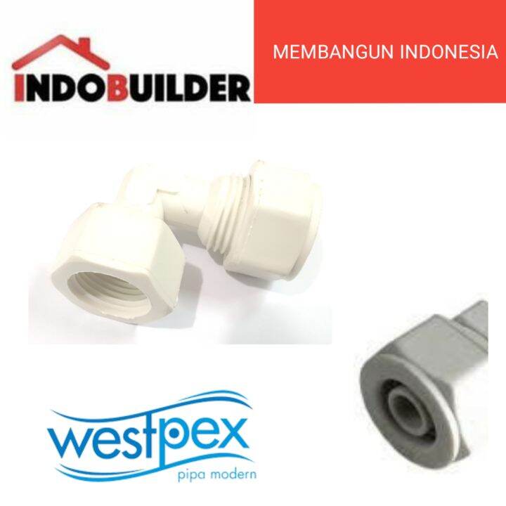 WESTPEX NYLON L16 X 1/2F KNEE DRAT DALAM AIR DINGIN 16 MM X 1/2 INCH | Lazada Indonesia