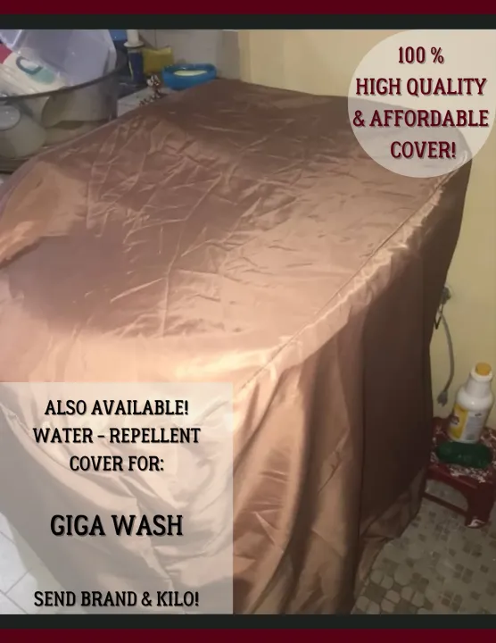 sharp giga washing machine water repellent cover .. | Lazada PH