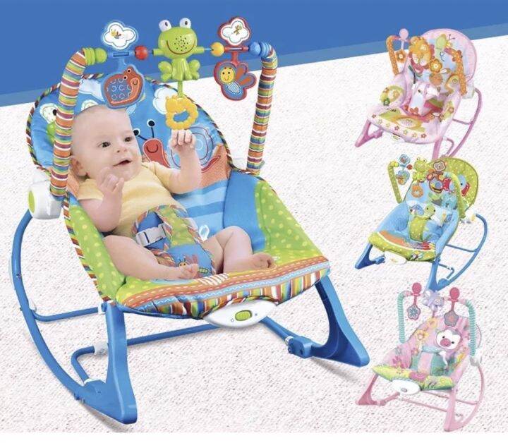 Rocker Bouncer Toddler Music Sleeping Baby Rocking Swing Chair rocking ...