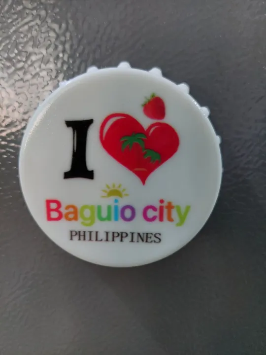 Tanzan Ref Magnet I Love BAGUIO Philippines 🇵🇭 design | Lazada PH