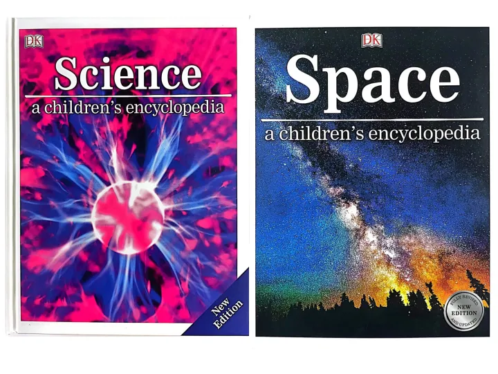DK Space/Science A Children's Encyclopedia, Hardcover Full Graphical Color Illustrations ...