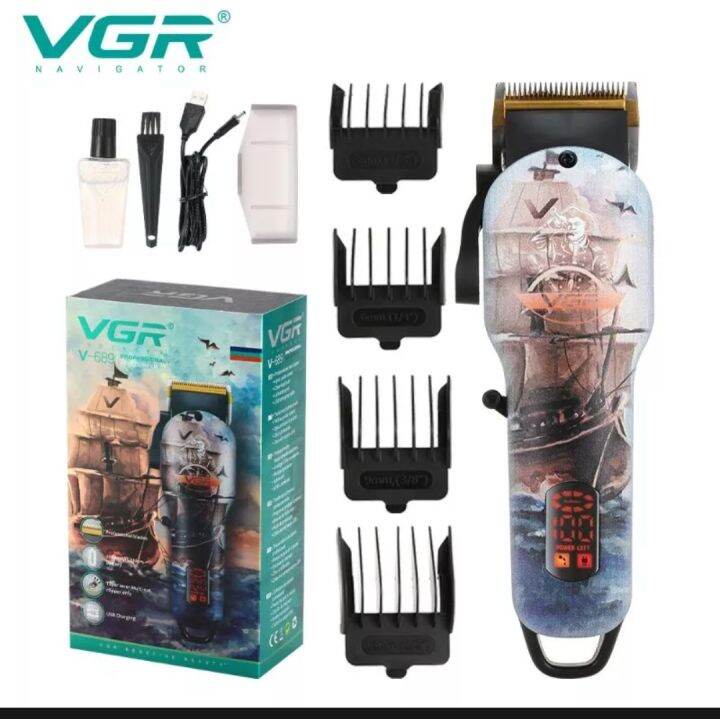 professional hair clapper vgr v689 stylesh and timmer and rechargeable ...