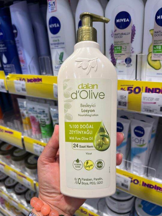 Dalan body lotion โลชั่นมะกอกตุรกี บำรุงผิว 400mlแพ็คเก็จใหม่ 2023 ...