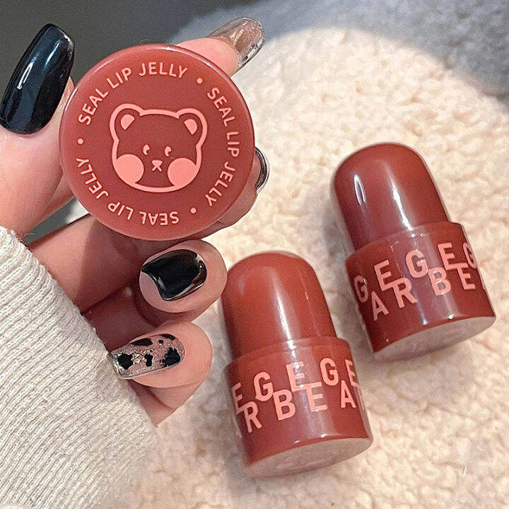 Gege bear Mirror Moisturizing Lipsticks Jelly Sweet Lip Lasting Lip ...