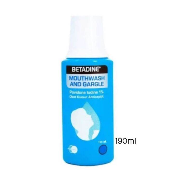 Betadine Mauthwash and gargle. Betadin Kumur 190ml | Lazada Indonesia