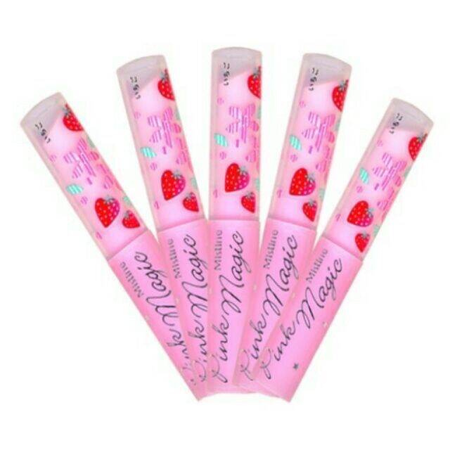 Mistine Pink Magic Lip มิสทีน ลิป ของแท้ พร้อมส่ง หมดอายุแล้ว | Lazada ...