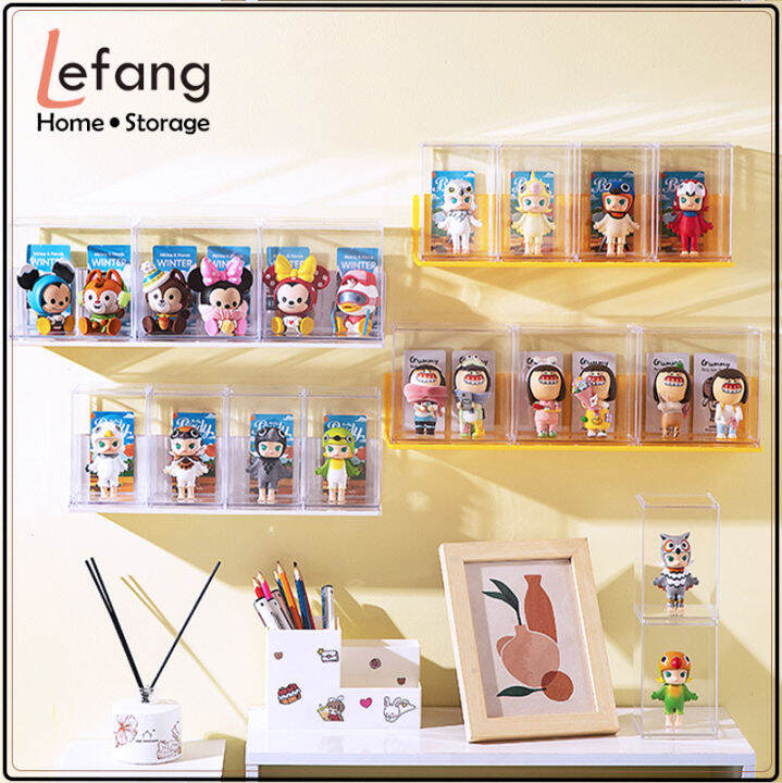 Lefang Action Figure Garage Kit Doll Collectibles Clear Display Case ...