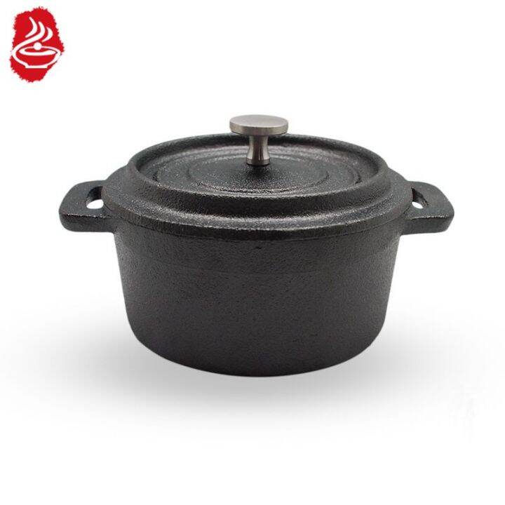 Jinghui Cast Iron Pot Mini Milk Pot Baby Supplementary Food Pot Soup ...