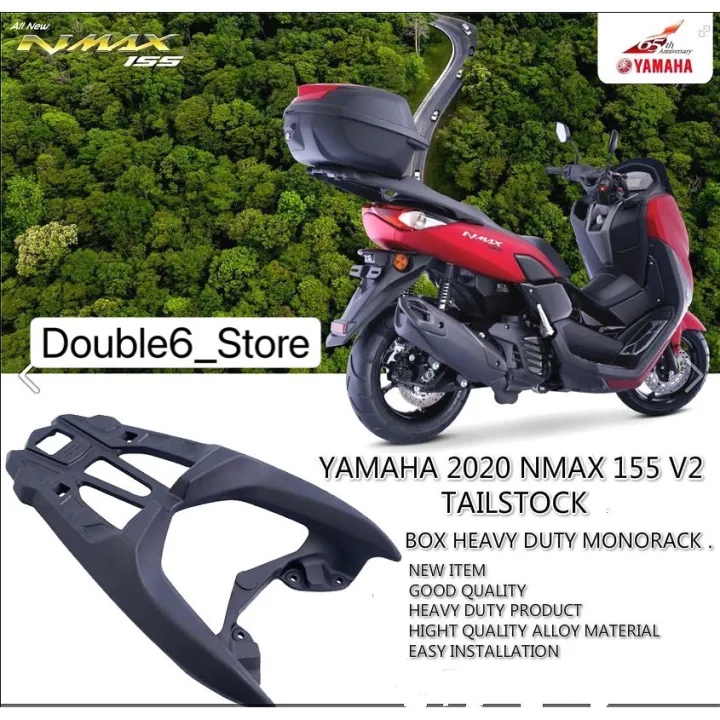 YAMAHA NMAX 2020 V1-V2 tailstock shelf with luggage rack Spoiler BOX ...