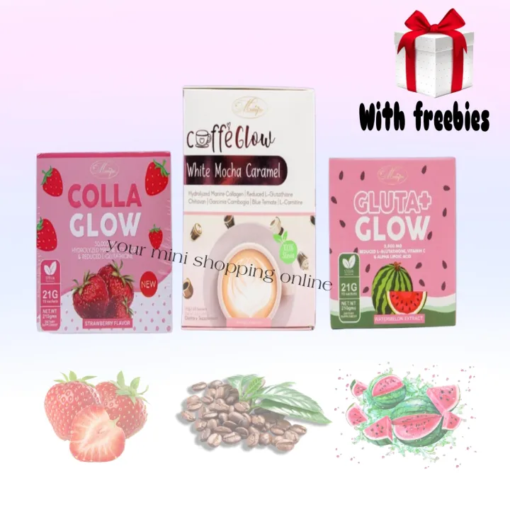 Colla Glow • Gluta+Glow • Coffee Glow By: Mistique | Lazada PH