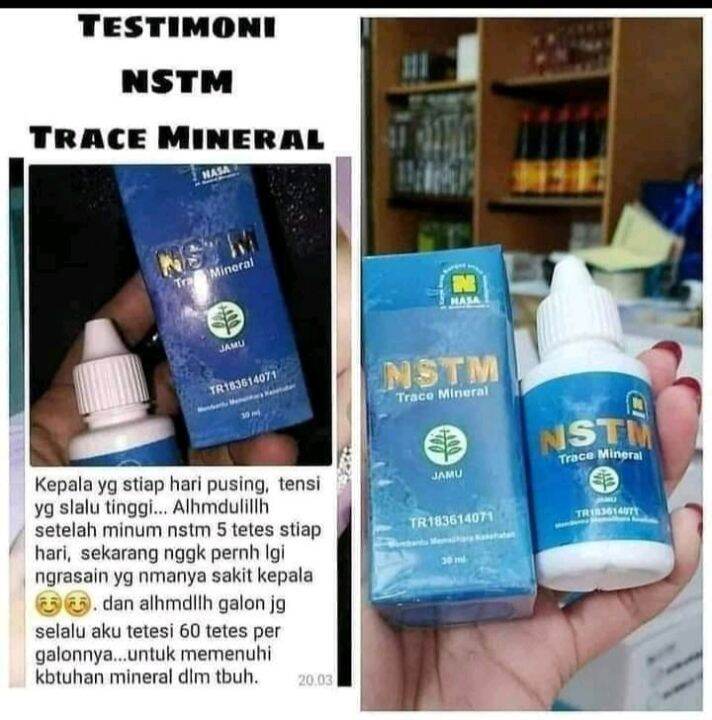 NSTM Nasa Super Trace Minerals Nasa Obat Tetes Mineral Herbal Nstm ...