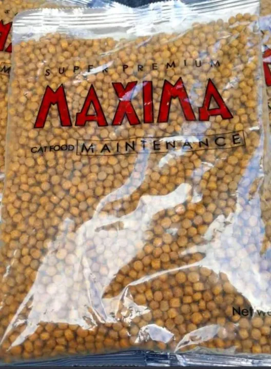maxima cat อาหารแมวเกรด super premium แบ่ง package 1 กิโลกรัมสำหรับแมว ...