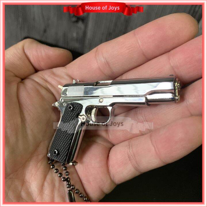 [Ready Stock] Keychain Premium Quality Pubg Colt M1911 full metal key ...