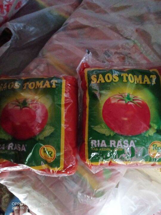 Zein shop saos tomat ria rasa1 pcs 450 gram saos pentol bakso murah ...