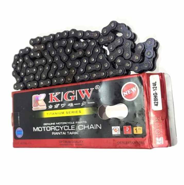 RANTAI GEAR TARIK RODA TVS APACHE RTR 160 (428HG - 124L) KGW | Lazada ...