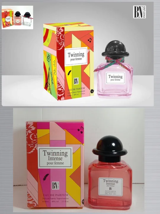 น้ำหอมแท้นำเข้า BN TWINNING / INTENSE POUR FEMME 100ml. | Lazada.co.th