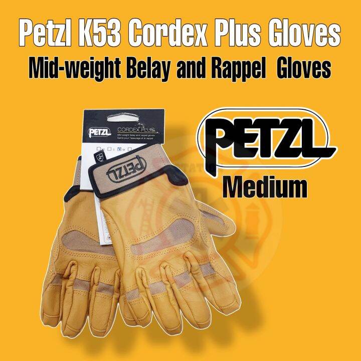 Petzl Gloves Cordex Plus K53 Mid-weight Belay and Rappel Gloves | Lazada PH