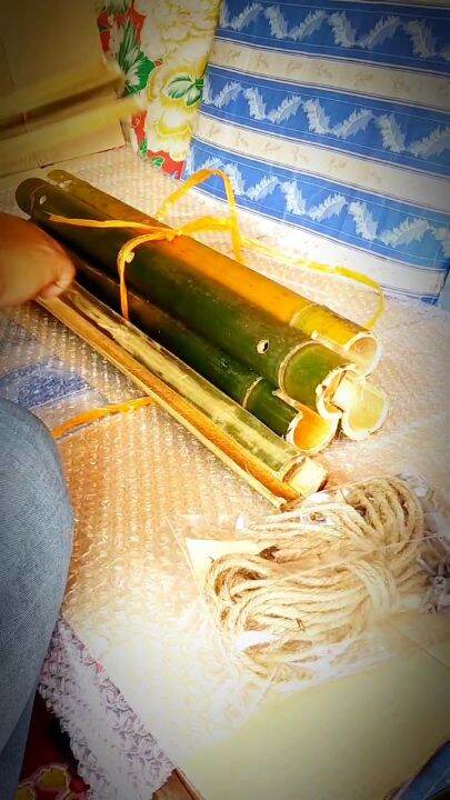 Pelita Raya Panjut Buluh Tradisional 3 sumbu | Lazada