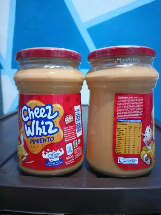 Cheese Whiz Pimiento 440g | Lazada PH