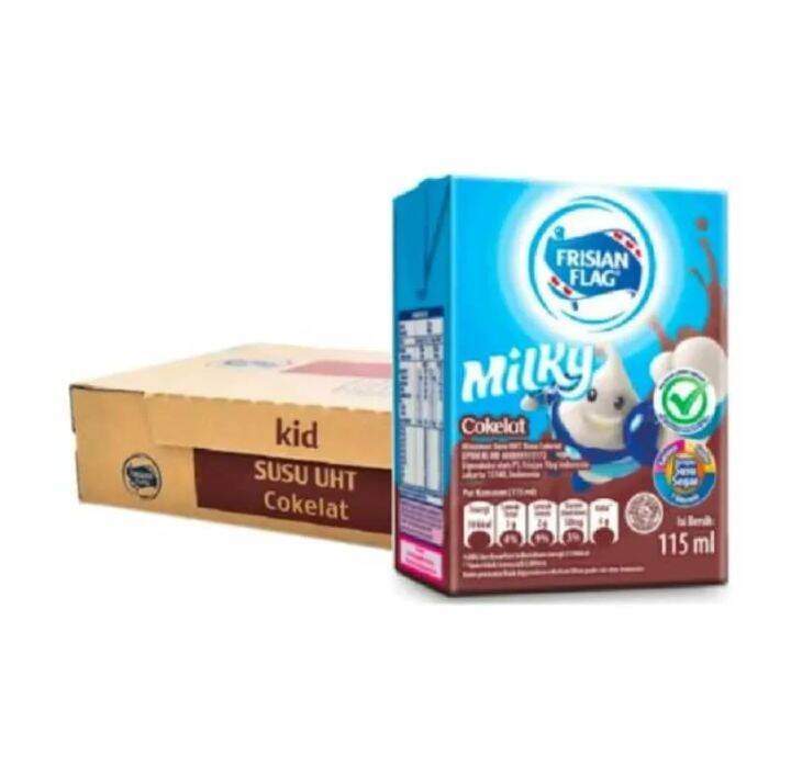 susu uht frisian flag 115 ml - 1 dus | Lazada Indonesia