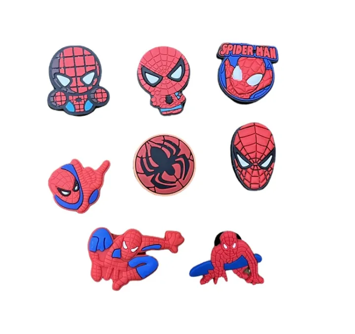 Spiderman jibbitz for crocs shoe charms | Lazada PH