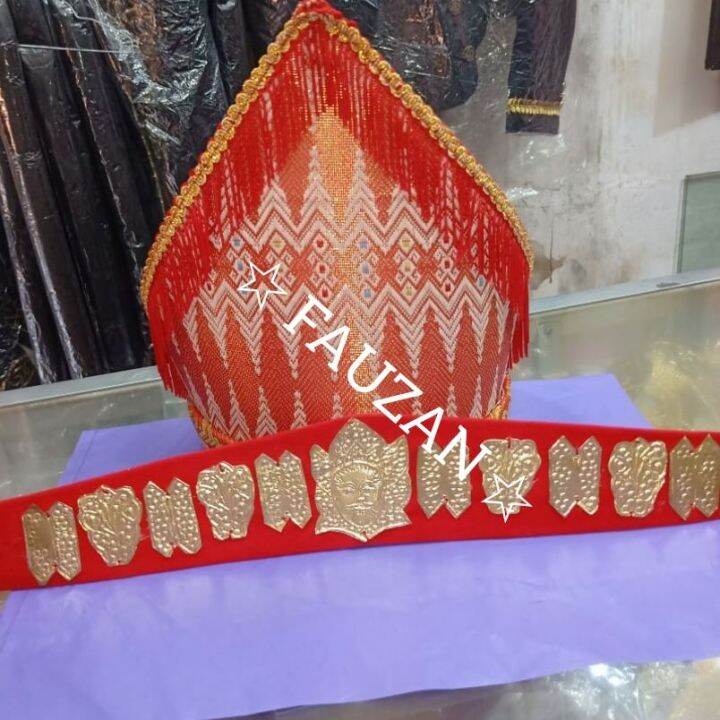 Aksesoris Kepala Adat Batak// Sortopi Adat Batak // Sortali Batak Toba ...