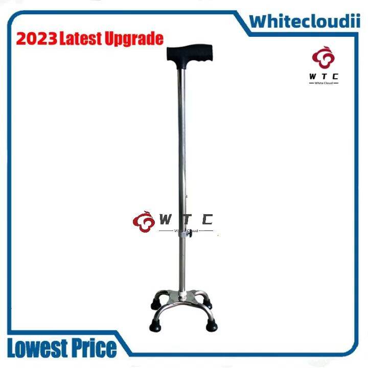 【WTC】70-87CM 8 Ajustable Heights Stainless Steel Walking Cane Safe Old ...