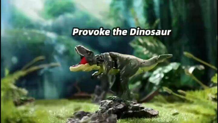 Niko Dinosaur Toy Tyrannosaurus Rex Model Head and Tail Moving Dinosaur ...
