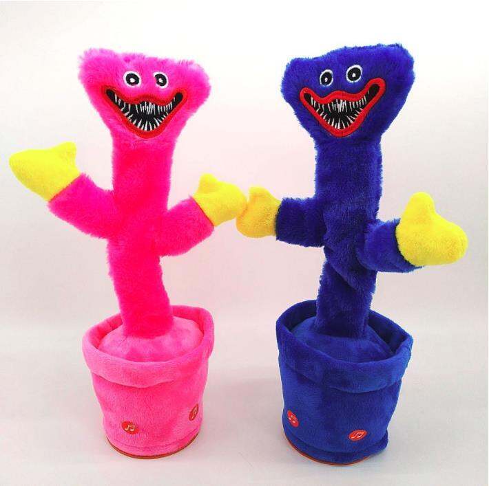 Tiktok! Singing And Dancing Huggy Wuggy Poppy Cactus Dance Toy Game ...