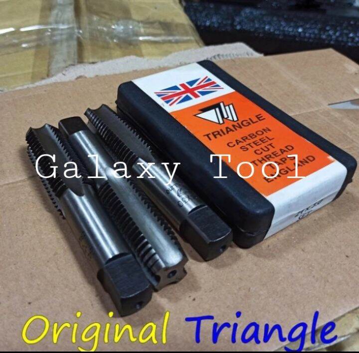 Mata Hand Tap TRIANGLE Set 3 PCS Ukuran M3.0 x 0.5 mm Tap Baud Original ...