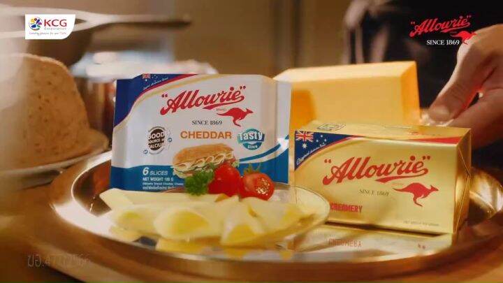 Allowrie Pure Unsalted Butter อลาวรี่เนยรสจืด 200 กรัม เนยแท้ | Lazada ...