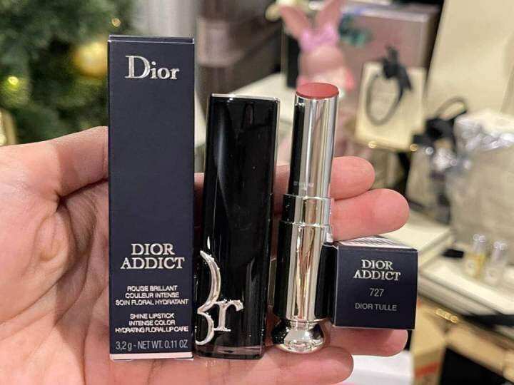 ลิปสติก DIOR Addict - Shine Lipstick - 90% Natural Origin - Refillable ...