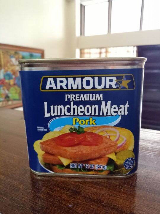 ARMOUR PREMIUM Pork Luncheon Meat 341g. - Product of USA (102R) | Lazada PH