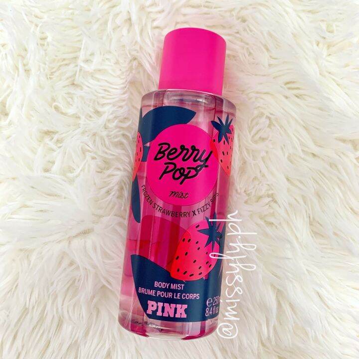 Victoria's Secret Pink BERRY POP Fresh-Pressed Body Mist | Lazada PH