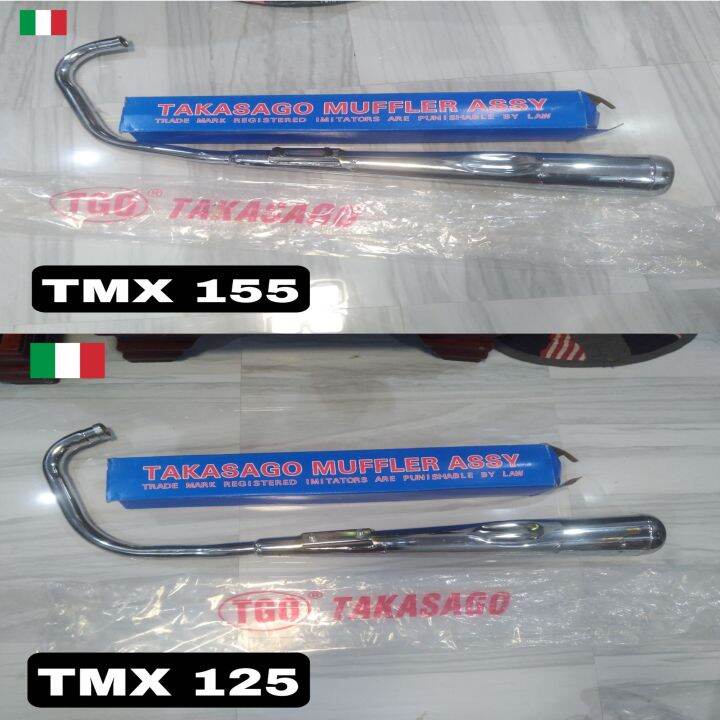 TAKASAGO MUFFLER TMX 155 TMX 125 XRM 110 pipes | Lazada PH