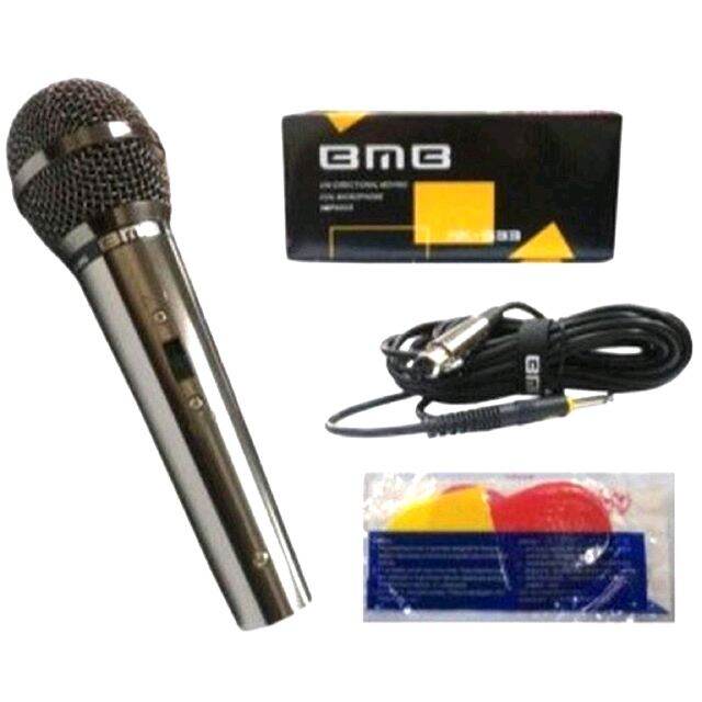 Mic Kabel BMB Microphone BMB 533 Microphone set lengkap dengan busa mic ...