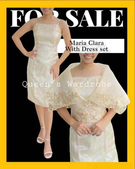 Maria Clara With Dress Set | Lazada PH