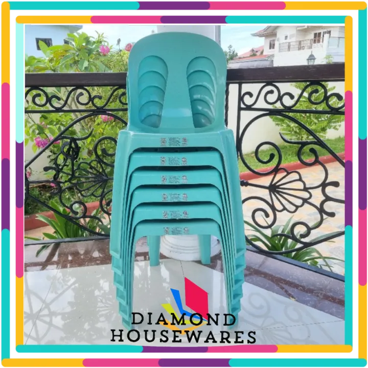 Chair Monoblock [6pieces] | Lazada PH