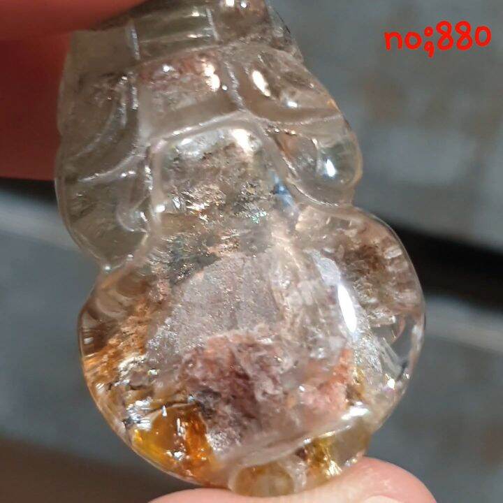 Crystal Symbiosis With Mica Pixiu/云母水晶貔貅/As Feng Shui Ornament Lucky ...