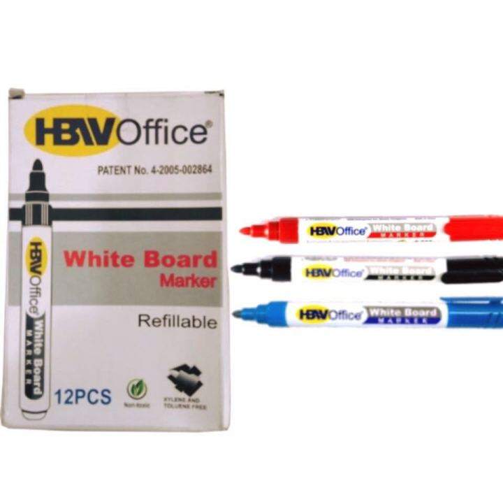 HBW WHITEBOARD MARKER 1/12pcs | Lazada PH