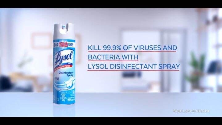 (See Variation) Lysol Disinfectant Spray 340g/510g (kills 99.9 percent ...