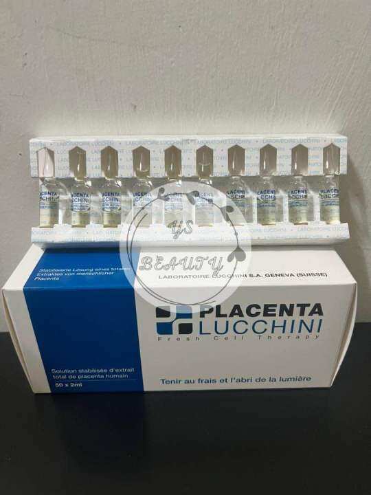 Placenta Lucchini 1box 10X50 ampules | Lazada