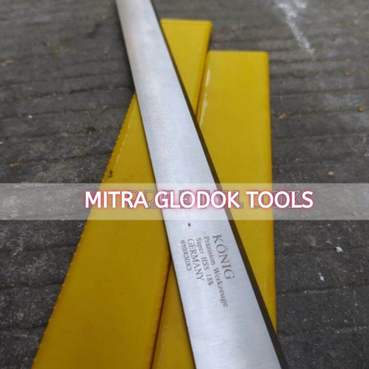 Mata pisau serut konig ukuran 610 × 30 × 3 mm mata pisau planer hss 61 ...