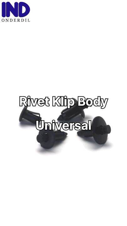 Baut-Baud Rivet Kancing-Klip Plastik Besar M7-7 mm-7mm Diameter Payung ...