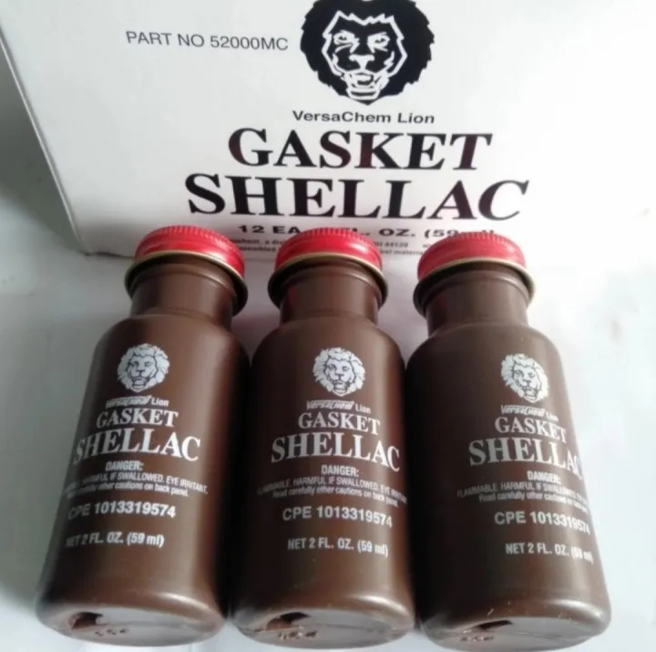 Lem paking Shellac lion versachem lem gasket shellac VersaChem lion ...