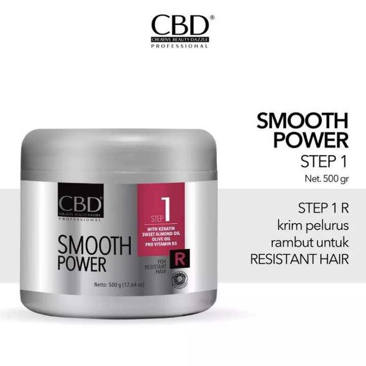 CBD Professional Smooth Power Step 1 R for Resistant Hair 500gr ...