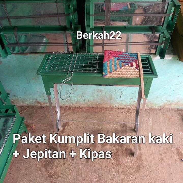 Bakaran sate arang kaki paket Kumplit / Bakaran ayam / Bakaran ikan ...