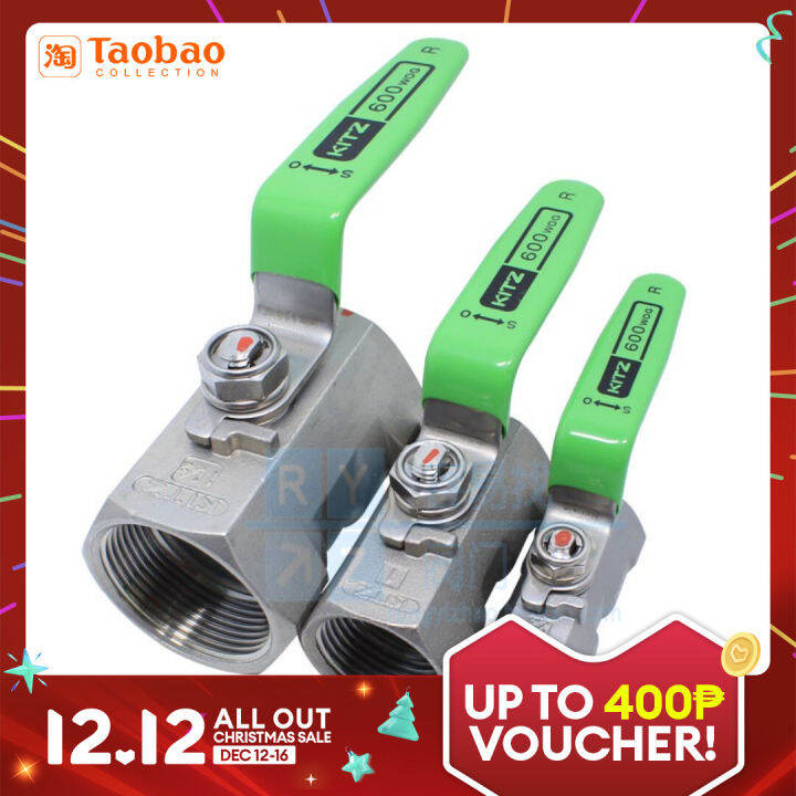 Japan Kitz Kaizi Beize Utkm316 Stainless Steel Ball Valve Internal ...