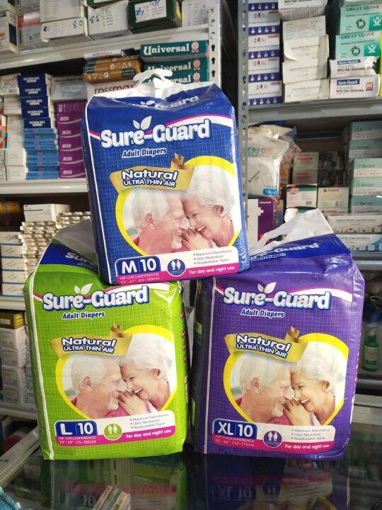 ADULT DIAPERS SUREGUARD | Lazada PH
