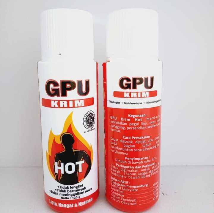GPU 120gr krim pegal linu otot sendi | Lazada Indonesia